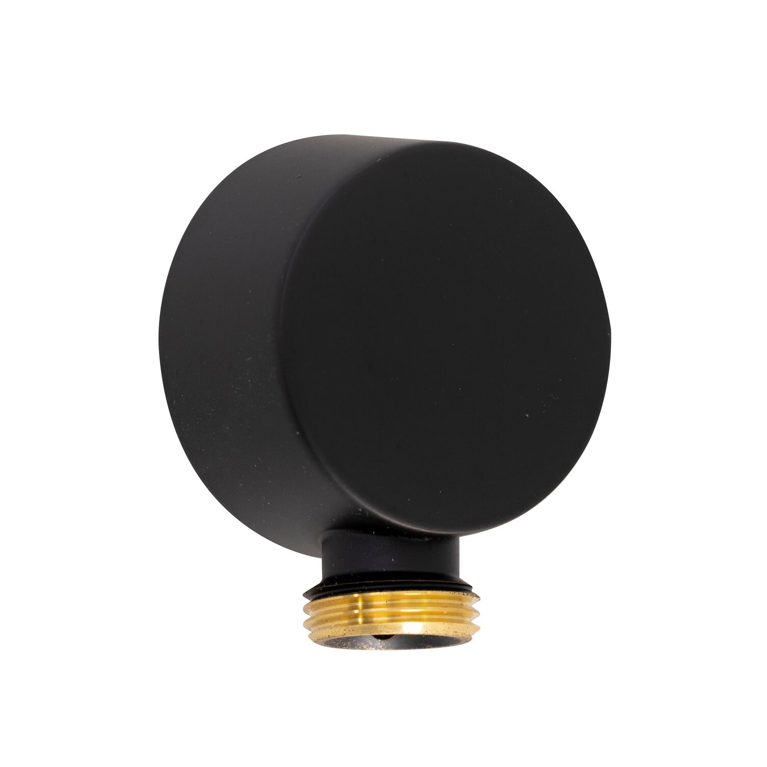 Black Round Brass Water Outlet |CeramicStore